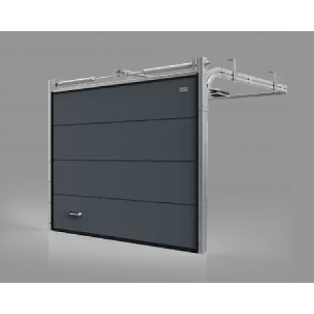 Porte de garage panneaux Micro rainure, Section en 45 mm, Ressort de ...