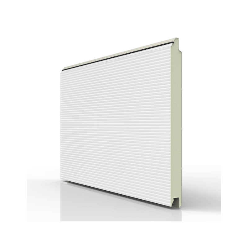 Porte de garage panneaux Micro rainure, Section en 45 mm, Ressort de ...